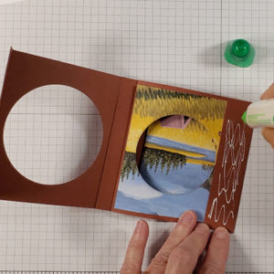 Double Diorama Card - Papercrafting Threads