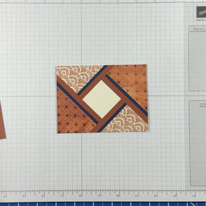 Faux Shutter or Fractured Card - Papercrafting Threads