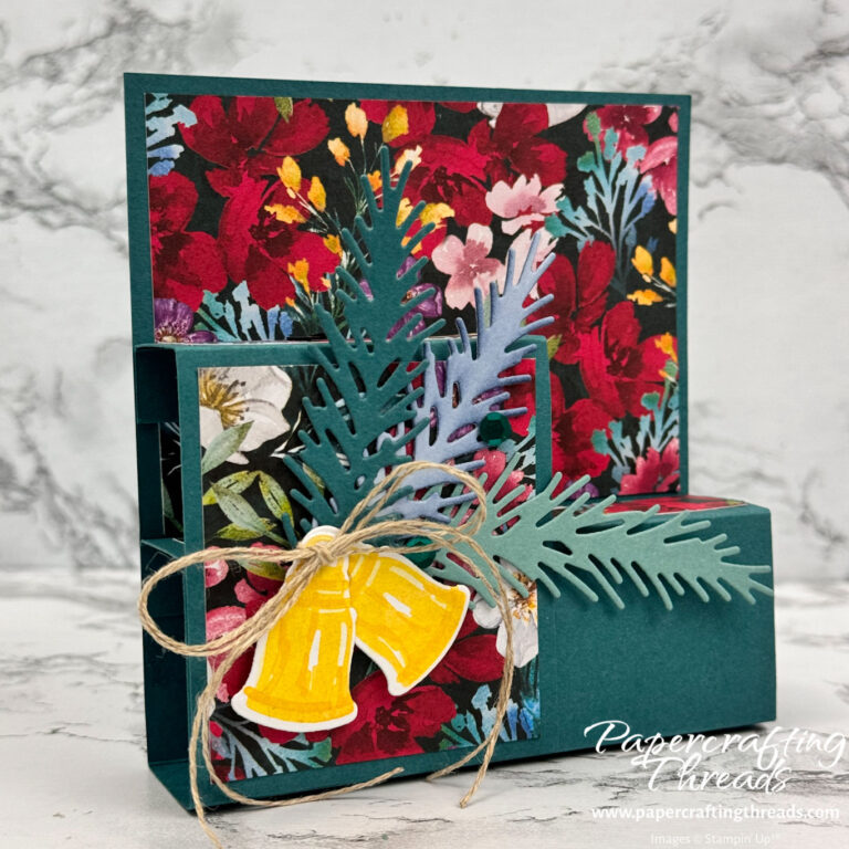 Fun Fold Fold Flat Card Tutorial - Papercrafting Threads