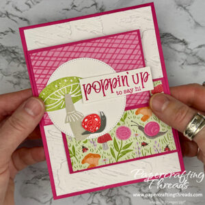 Create an Easy Flip Flap Card - Papercrafting Threads